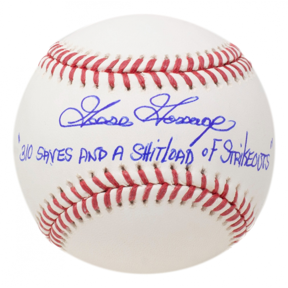 Goose Gossage Signed OML Baseball with Extensive Inscription (JSA COA ...