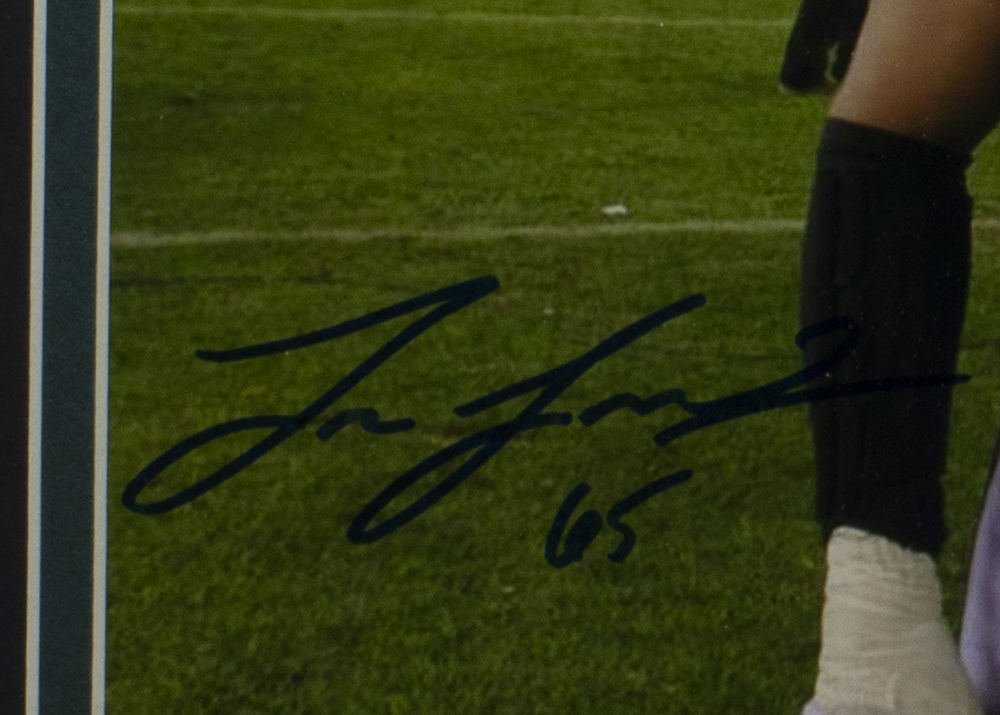 Lane Johnson Signed Eagles 11x14 Custom Framed Photo Display (JSA ...