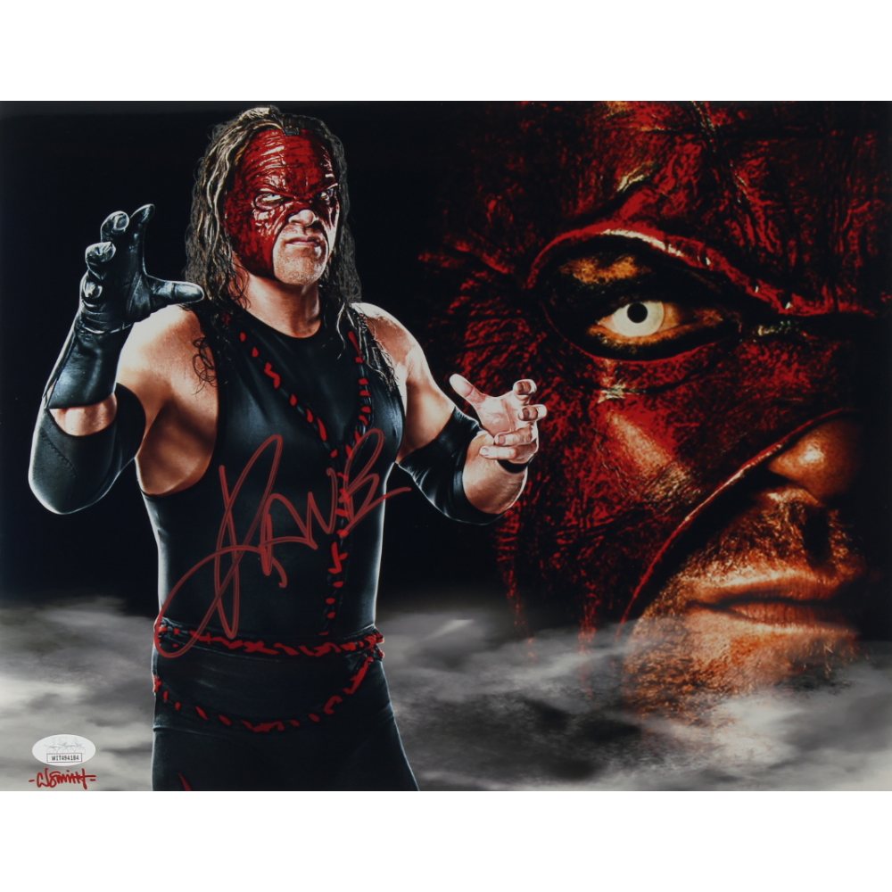 Kane Signed WWE 11x14 Photo (JSA) | Pristine Auction