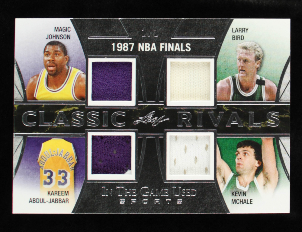 Magic Johnson/Kareem Abdul-Jabbar/Larry Bird/Kevin McHale 2018 ITG ...