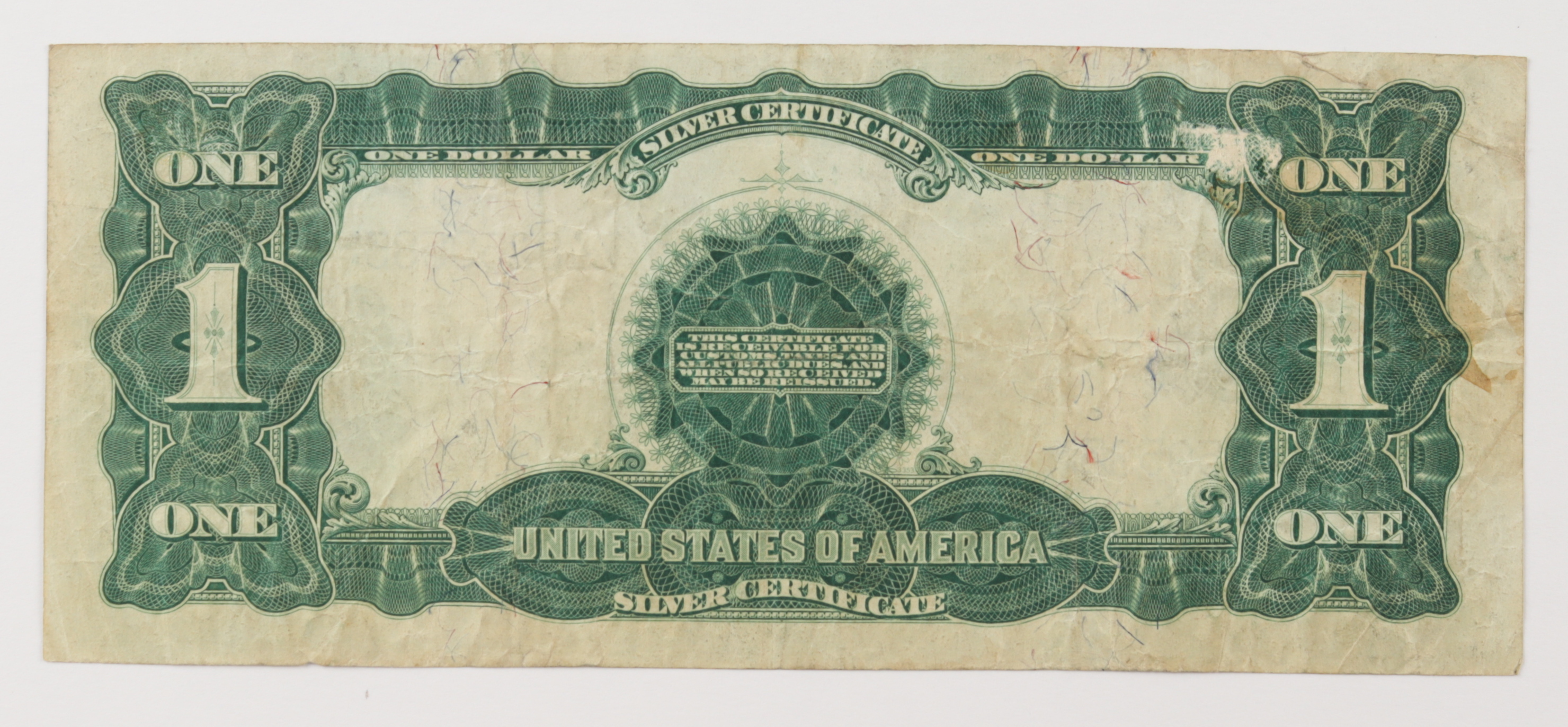1899 $1 One-Dollar "Black Eagle" U.S. Silver Certificate Large-Size ...