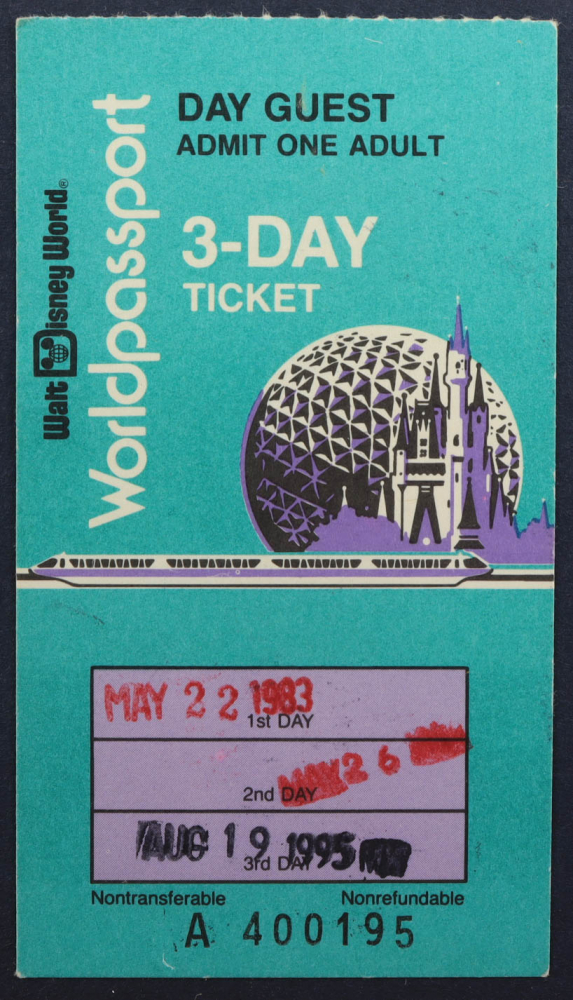 Walt Disney's Original EPCOT Center 11x20 Custom Framed Print Display ...