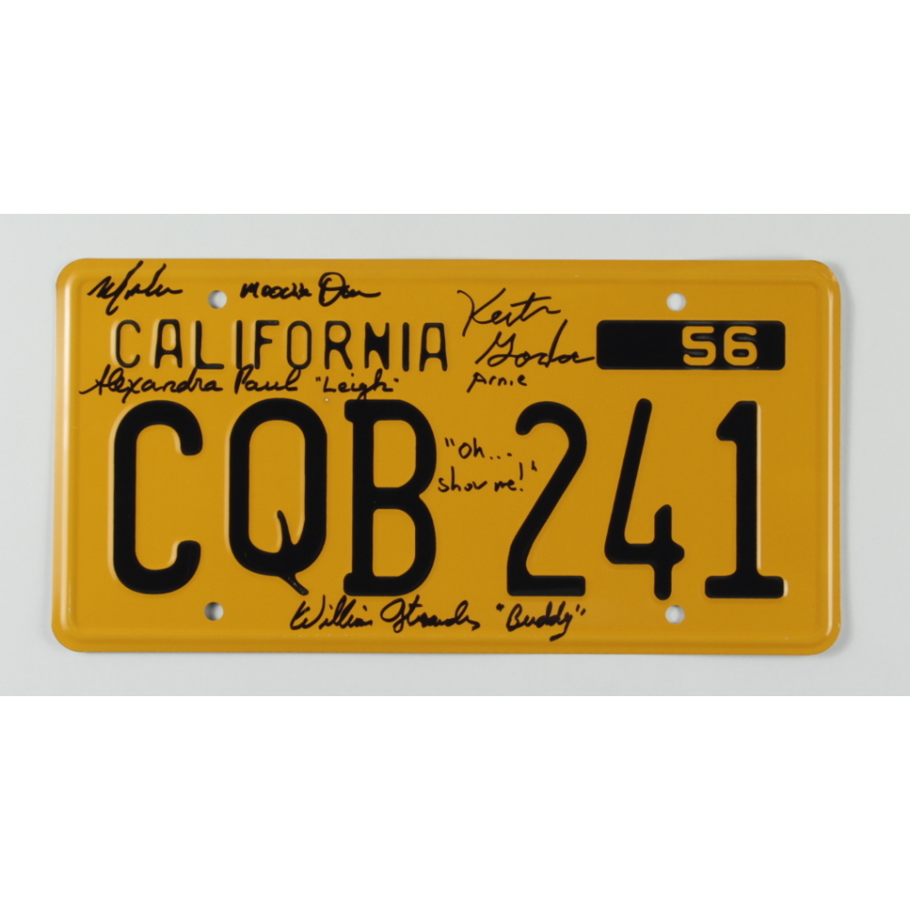 John Carpenter's "Christine" California License Plate Signed by (4 ...
