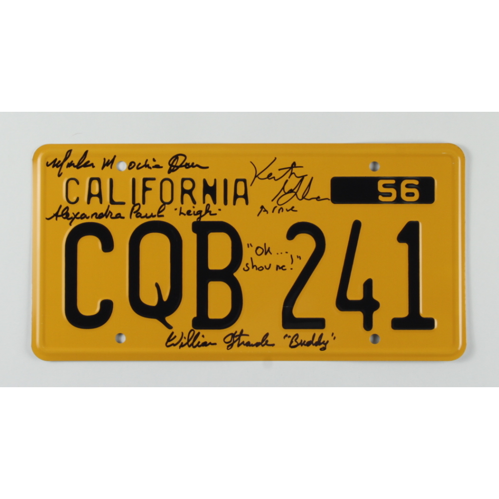 John Carpenter's "Christine" California License Plate Signed by (4 ...