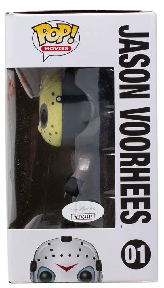 Tom Morga Signed "Friday The 13th" #01 Jason Voorhees Funko Pop! Vinyl ...