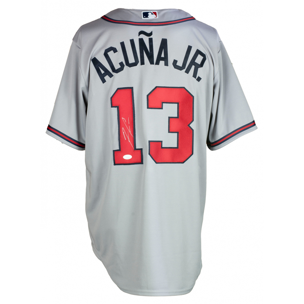 Ronald Acuna Jr. Signed Braves Nike Jersey (JSA COA) | Pristine Auction