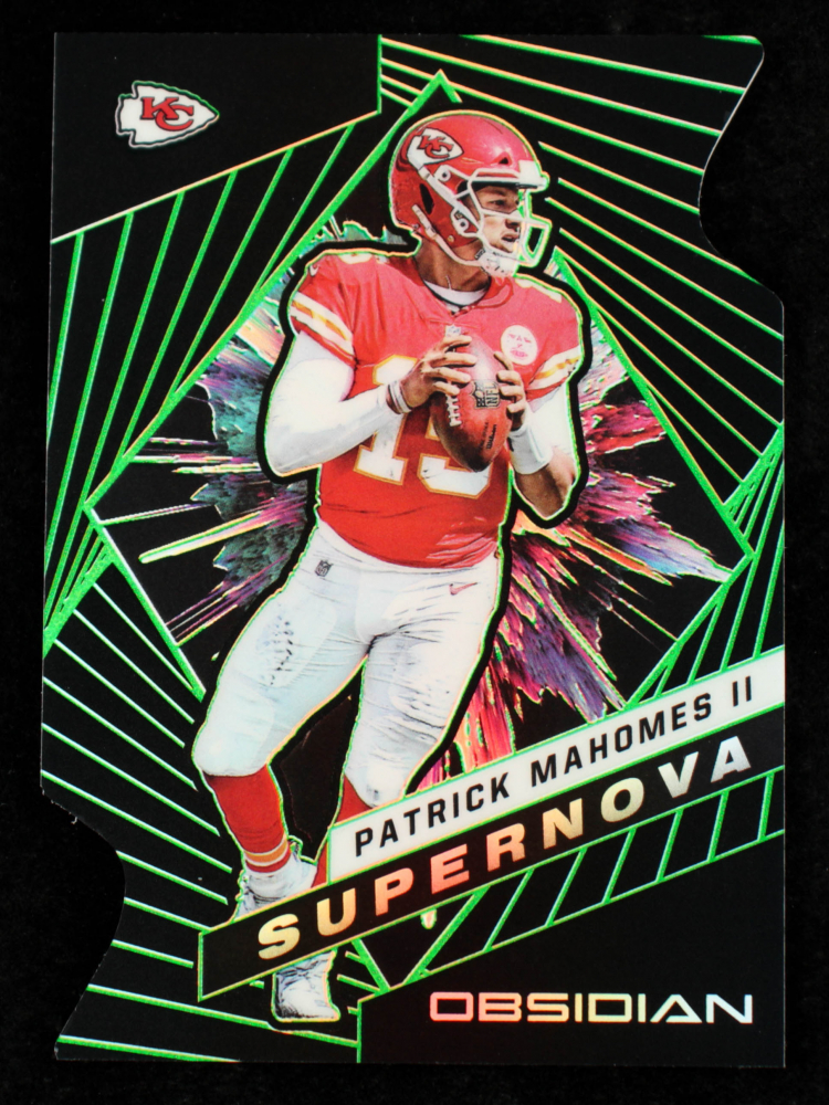 Patrick Mahomes II 2019 Obsidian #S-1 Supernova - Electric Etch Green /25 Price Guide - Sports ...