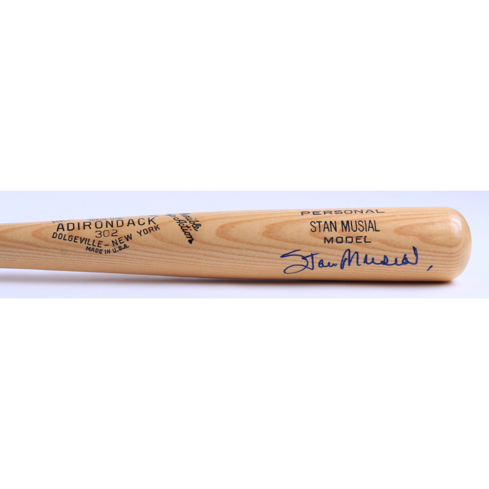 Stan Musial Signed Adirondack Player Model Baseball Bat (JSA COA ...