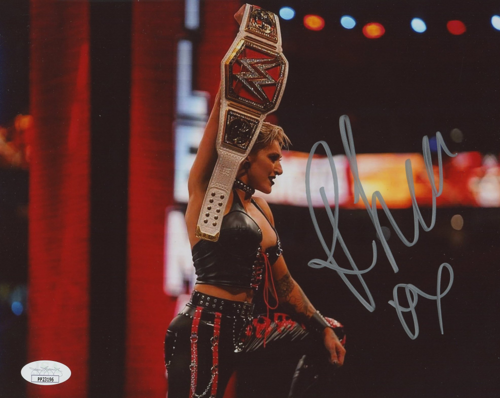 Rhea Ripley Signed WWE 8x10 Photo (JSA) | Pristine Auction