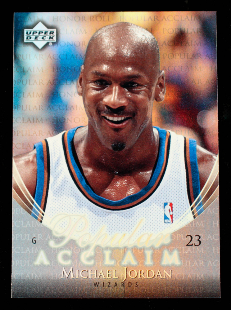 Michael Jordan 2002-03 Upper Deck Honor Roll Popular Acclaim #PA1 ...