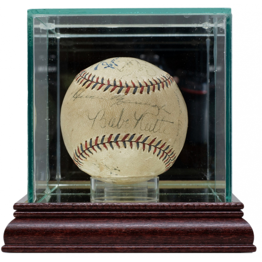 MLB Hall Of Famers & Stars (Circa 1930s) OAL Baseball Signed by (10 ...