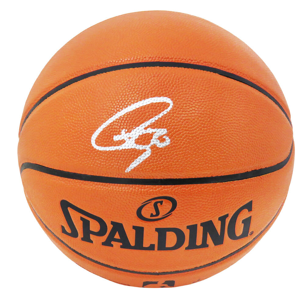 Stephen Curry Signed NBA Game Ball Series Basketball (Fanatics Hologram ...