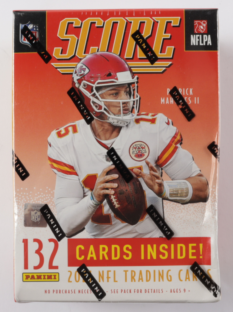 2021 Panini Score Football Blaster Box with (11) Packs | Pristine Auction