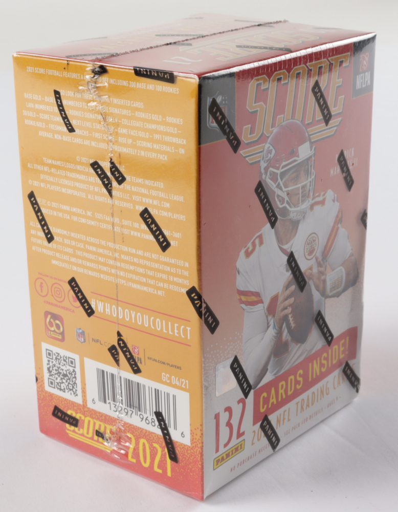 2021 Panini Score Football Blaster Box with (11) Packs | Pristine Auction