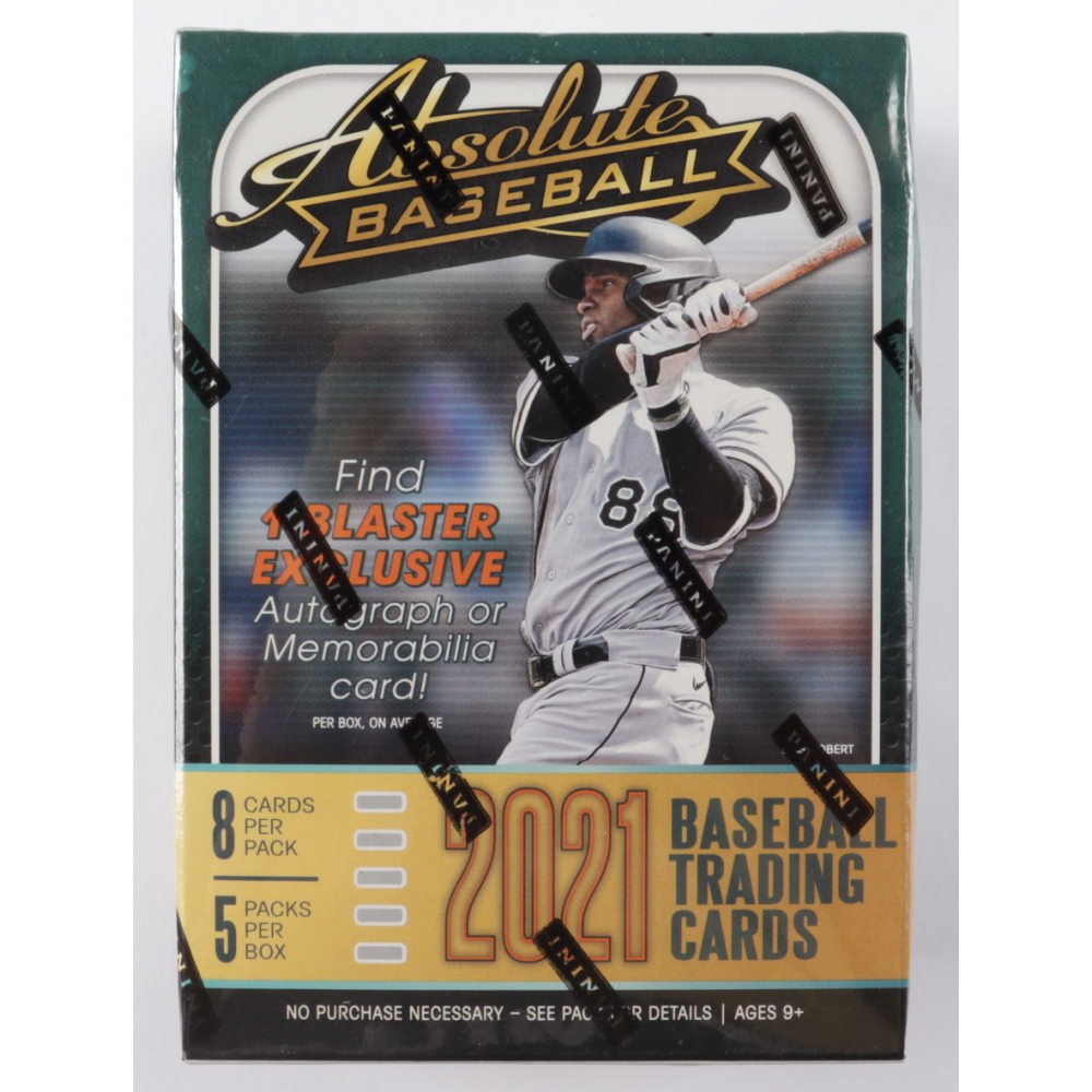 2021 Panini Absolute Baseball Blaster Box with (5) Packs | Pristine Auction