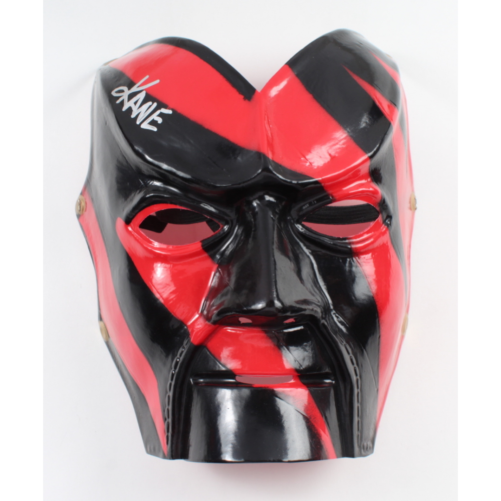 Kane Signed WWE Mask (MAB Hologram) | Pristine Auction