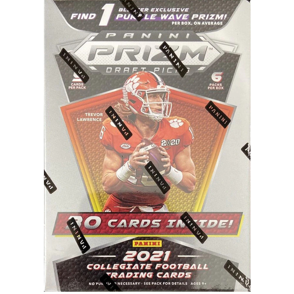 2021 Panini Prizm Draft Picks Football Blaster Box with (6) Packs | Pristine Auction