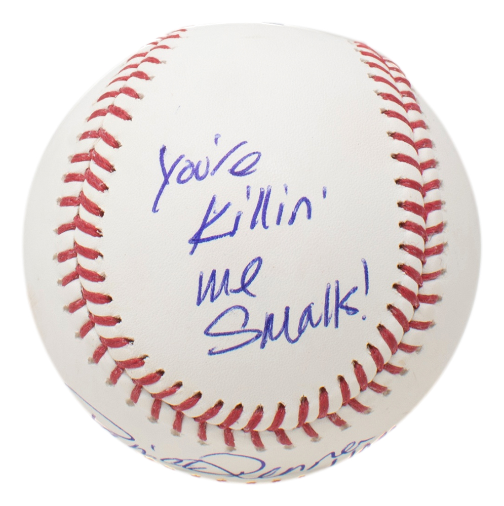 Patrick Renna Signed OML Baseball Inscribed "Ham" & "You're Killin' Me ...