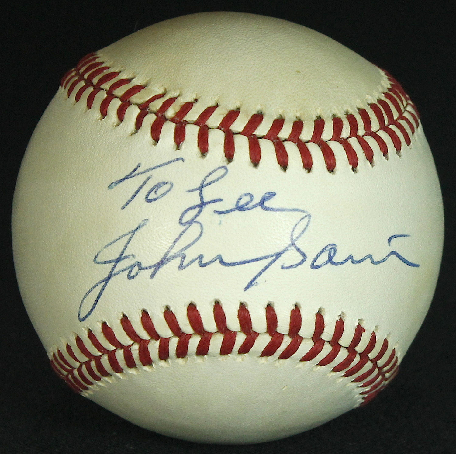 Johnny Sain Signed ONL Baseball (PA LOA) | Pristine Auction