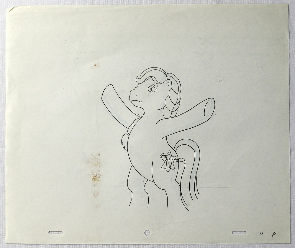 "My Little Pony" Original Hand-Painted Animation Production Cel ...