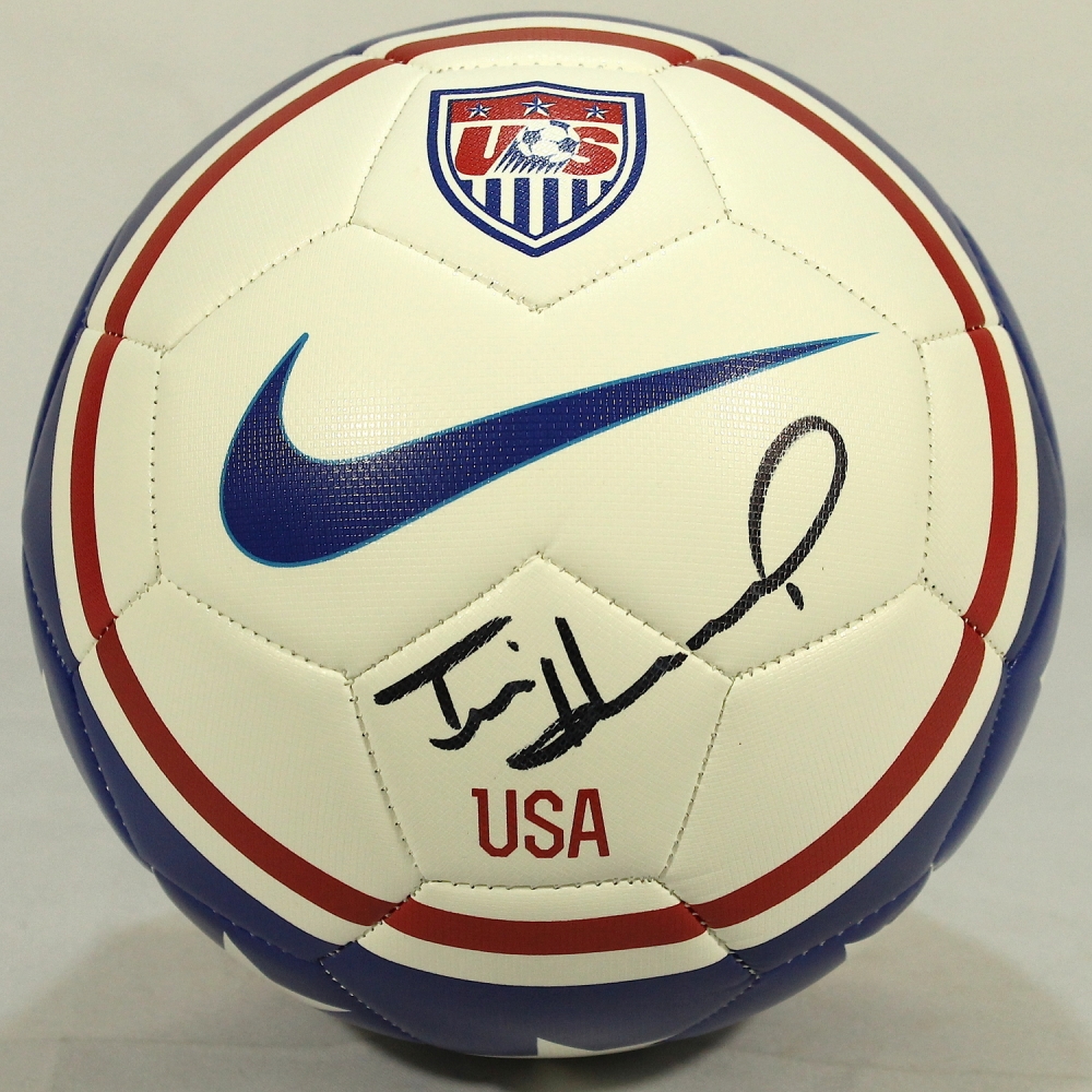 Tim Howard Signed Authentic Nike Team USA Soccer Ball (JSA COA ...