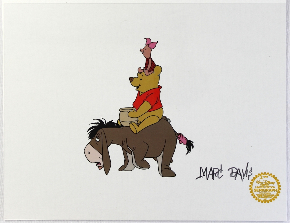 Marc Davis Signed Walt Disney Limited Edition "Winnie the Pooh ...