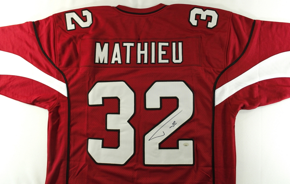 Tyrann Mathieu Signed Jersey (GTSM COA) | Pristine Auction