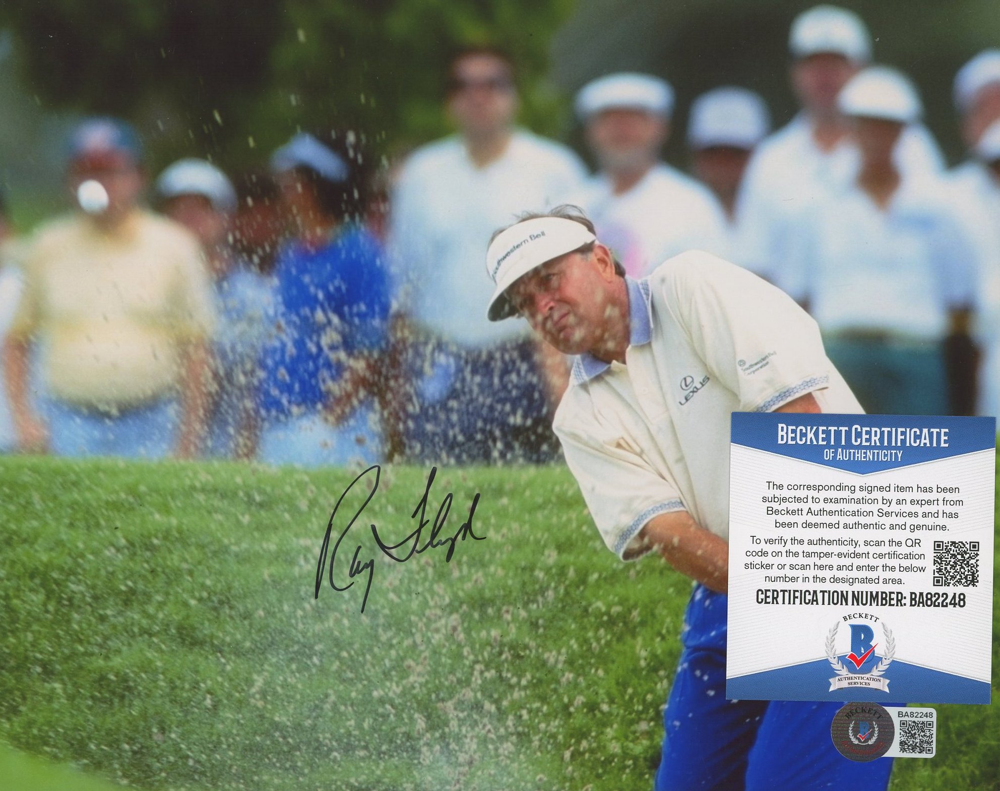 Ray Floyd Signed 8x10 Photo (Beckett COA) | Pristine Auction