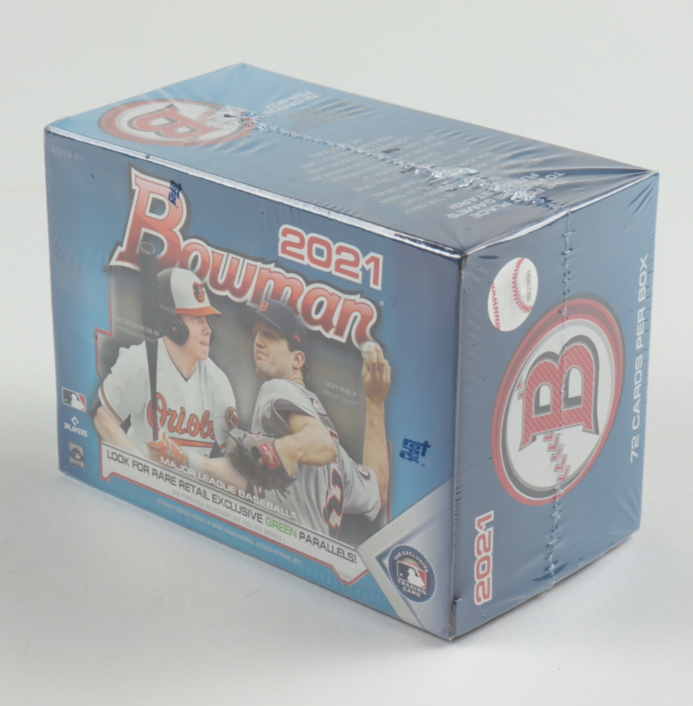 2021 Bowman Baseball Blaster Box with (6) Packs | Pristine Auction