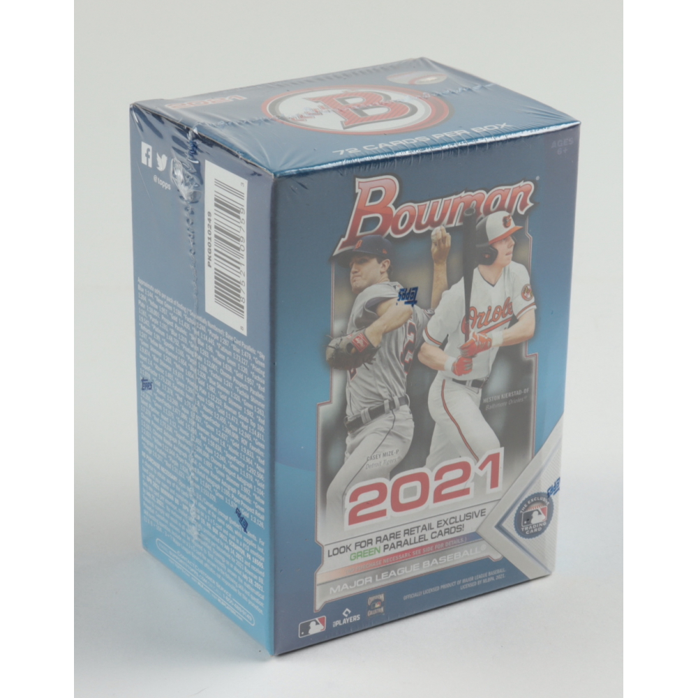 2021 Bowman Baseball Blaster Box with (6) Packs | Pristine Auction