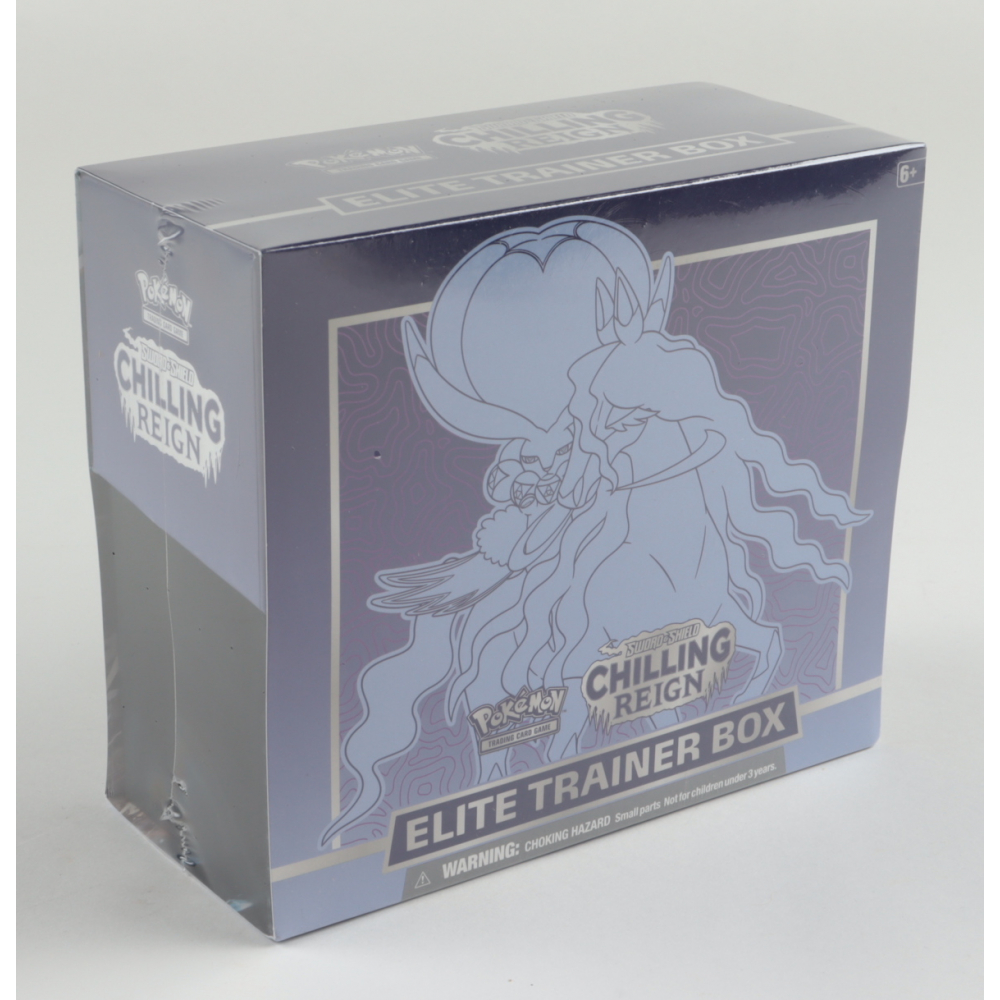 Pokemon TCG Chilling Reign Elite Trainer Box with (8) Booster Packs ...