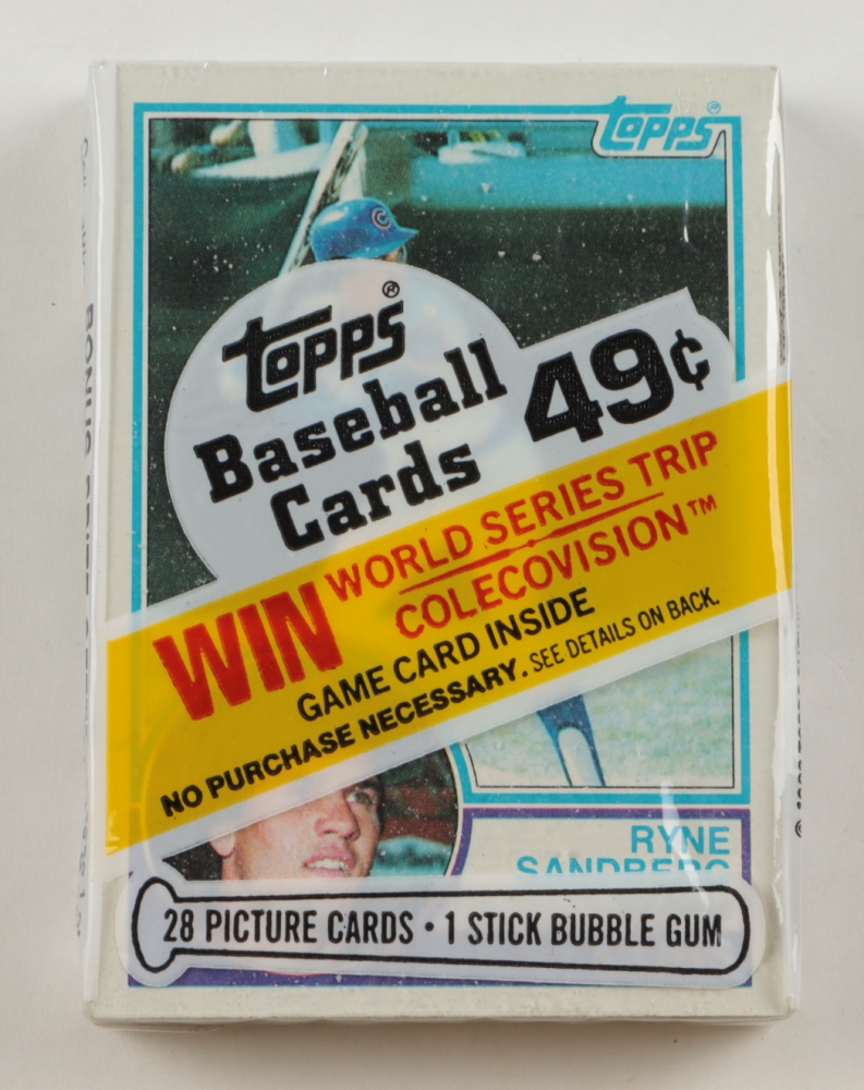 1983 Topps Baseball Card Pack with (28) Cards | Pristine Auction