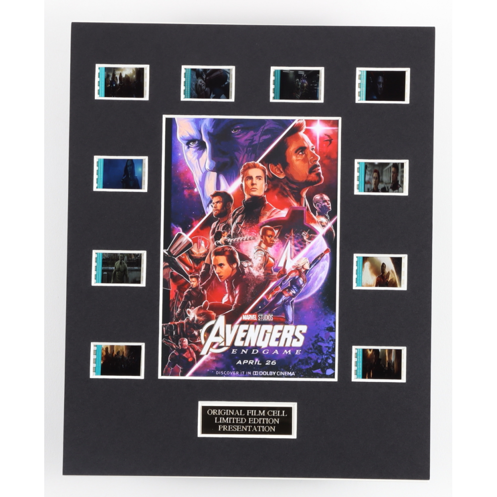 "The Avengers Endgame" LE 8x10 Custom Matted Original Film / Movie Cell ...