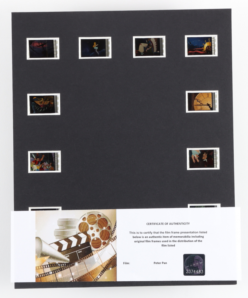 "Peter Pan" LE 8x10 Custom Matted Original Film / Movie Cell Display ...