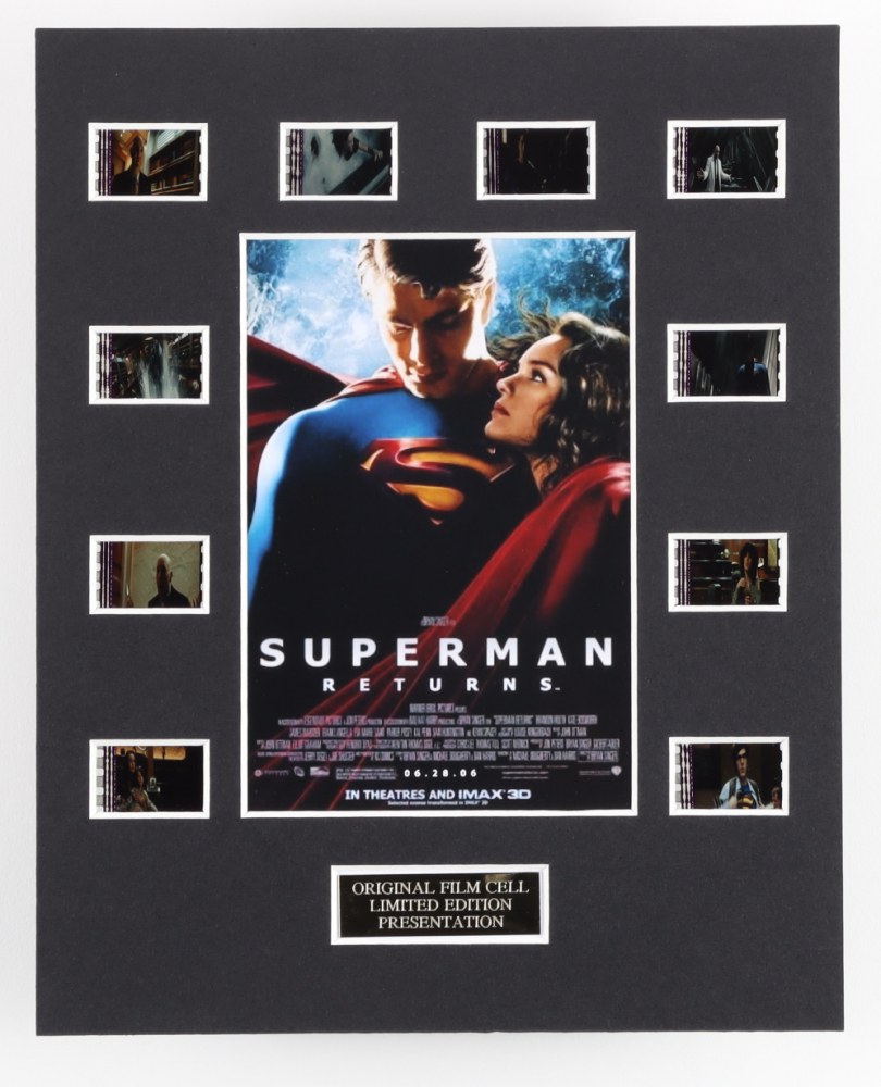 "Superman Returns" LE 8x10 Custom Matted Original Film / Movie Cell ...
