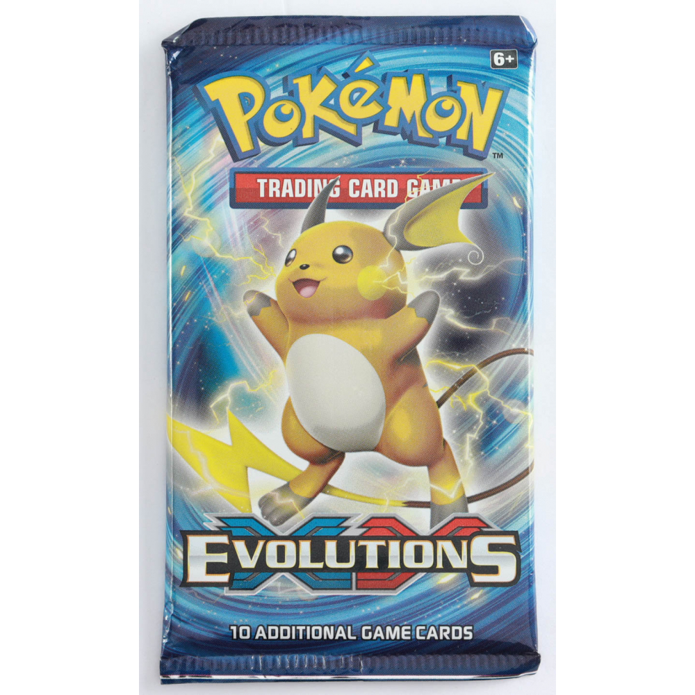 Pokemon Evolutions XY Trading Card Game Booster Pack with (10) Cards ...