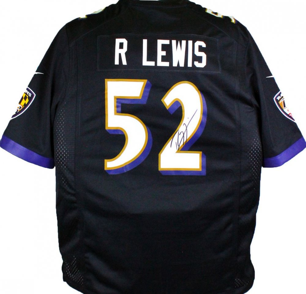 Ray Lewis Signed Ravens Authentic Nike Jersey (Beckett) | Pristine Auction