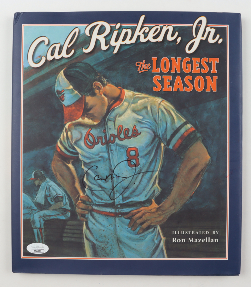 Cal Ripken Jr. Signed "The Longest Season" Hardcover Book (JSA COA ...