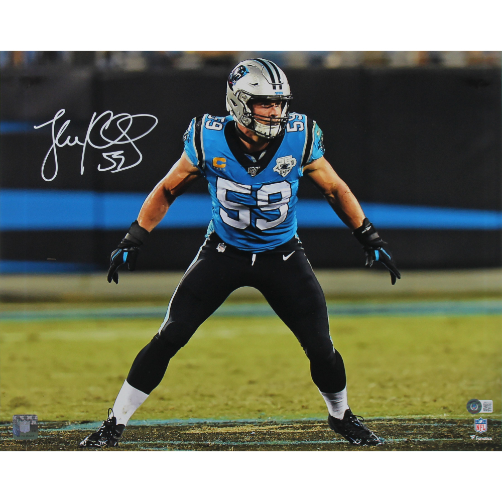Luke Kuechly Signed Panthers 16x20 Photo (Beckett) | Pristine Auction