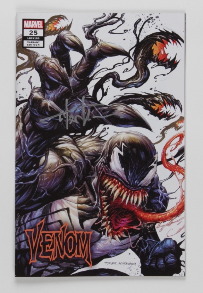 Tyler Kirkham Signed 2020 "Venom" Vol. 4 Issue #25 Variant Marvel Comic ...