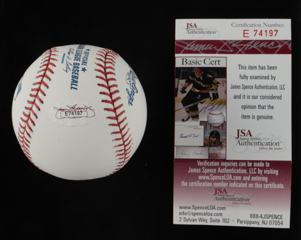 Don Mattingly Signed OML Baseball (JSA COA) | Pristine Auction