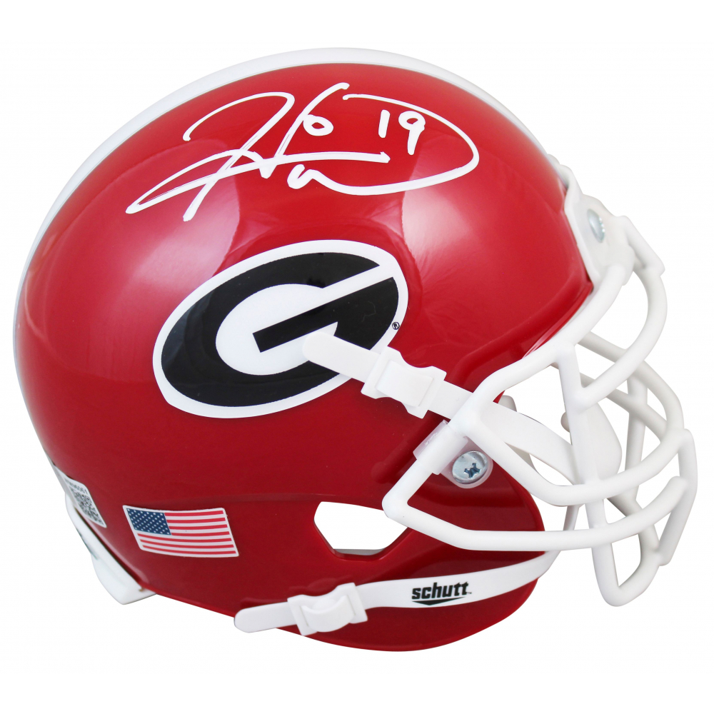 Hines Ward Signed Georgia Bulldogs Mini Helmet (Beckett) | Pristine Auction