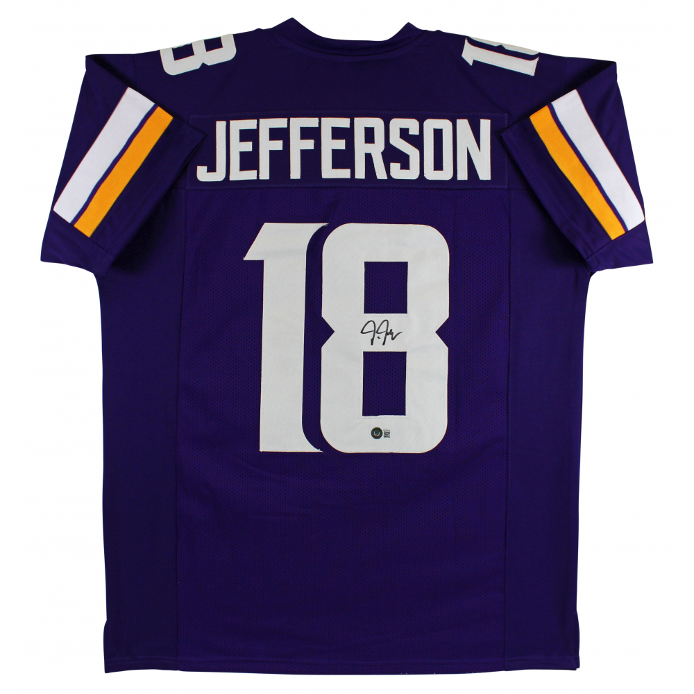 Justin Jefferson Signed Jersey (Beckett) | Pristine Auction