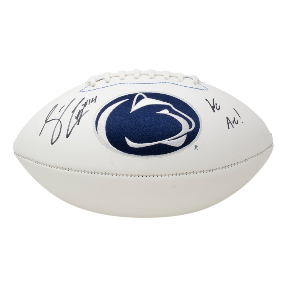 Sean Clifford Signed Penn State Nittany Lions Logo Football Inscribed ...