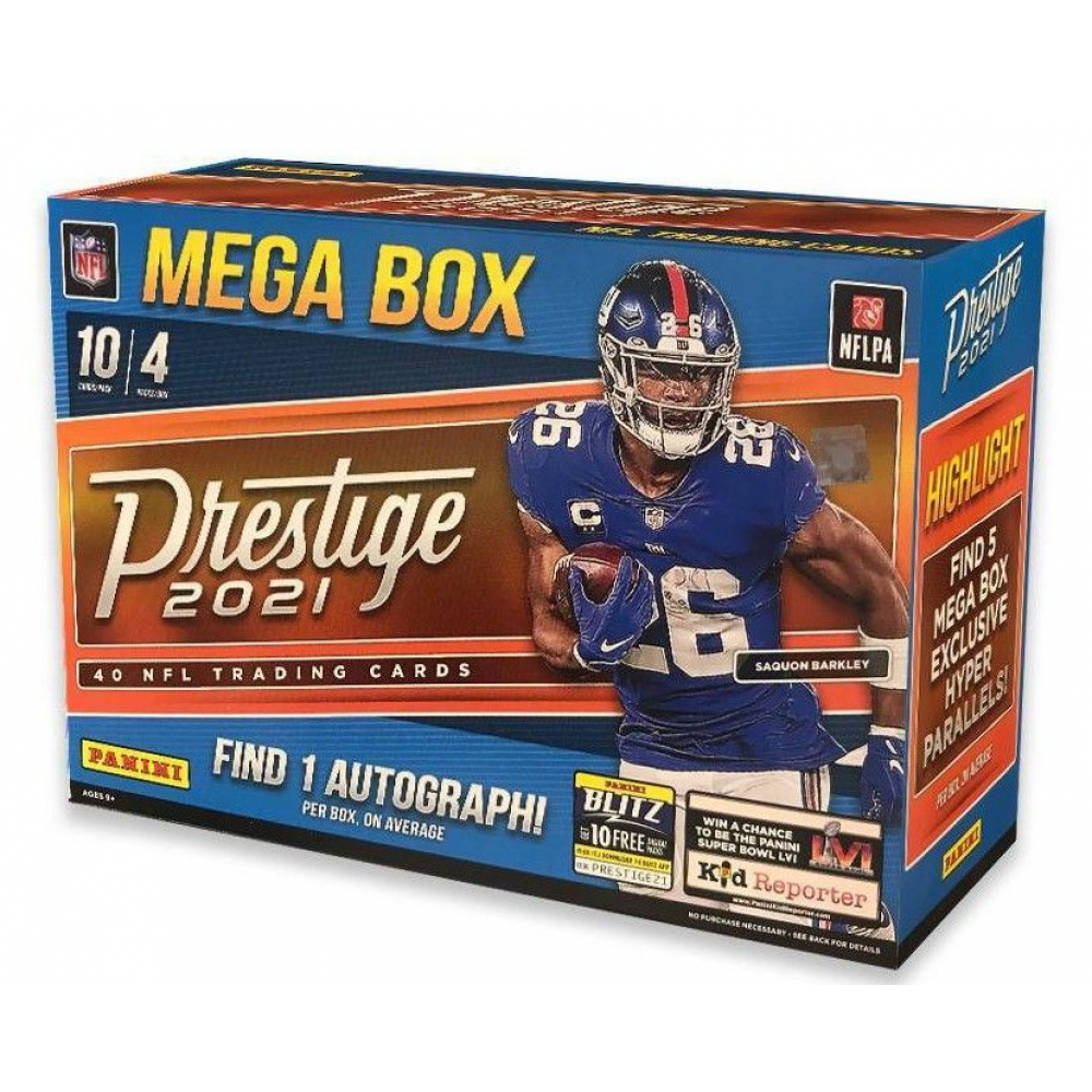 2021 Panini Prestige Football Mega Box With (4) Packs | Pristine Auction