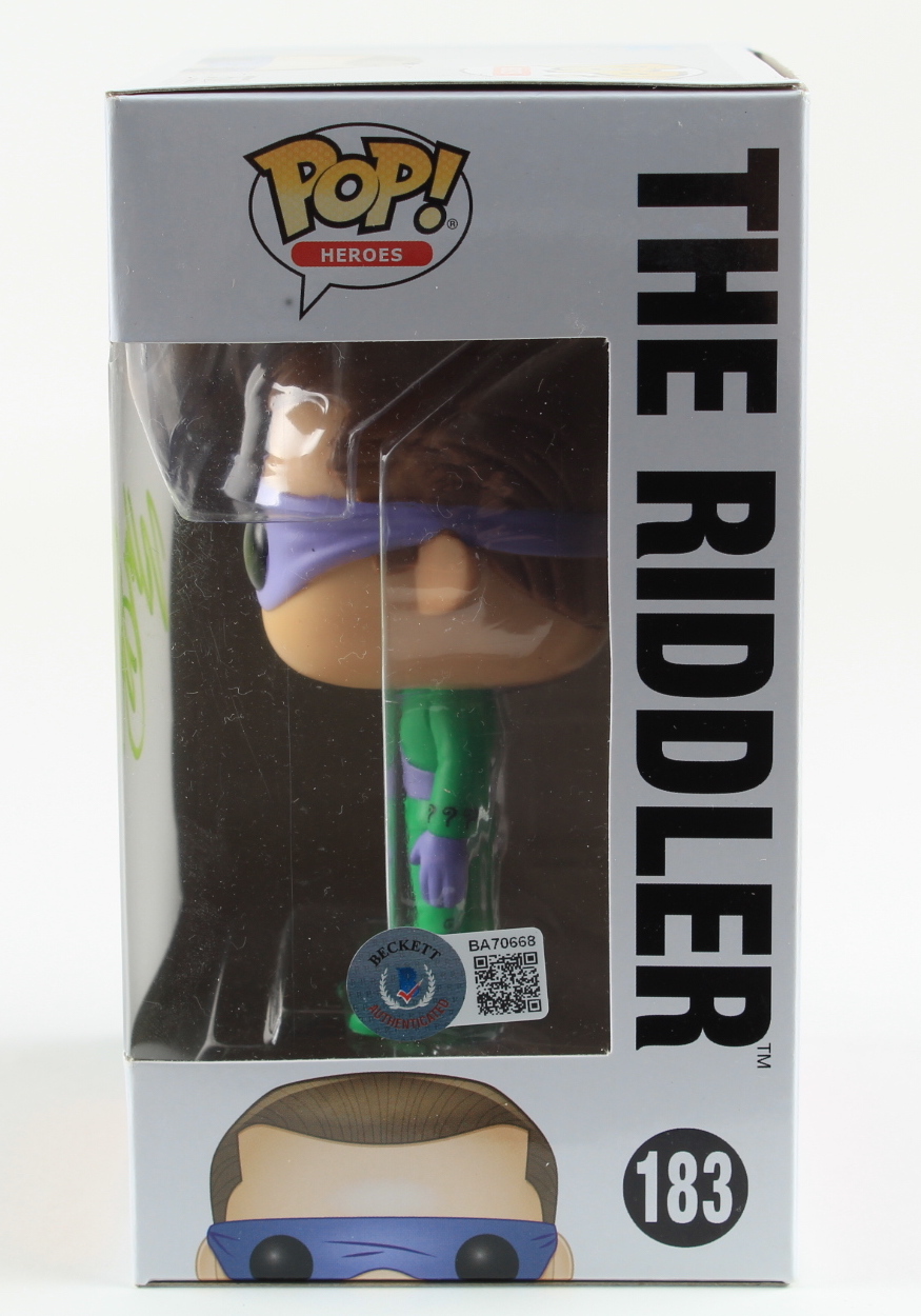 Wally Wingert Signed "Batman" Classic TV Series - The Riddler #183 ...