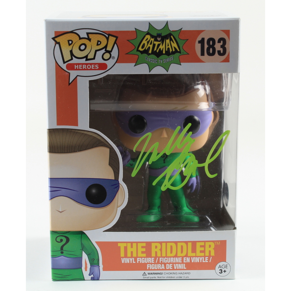 Wally Wingert Signed "Batman" Classic TV Series - The Riddler #183 ...