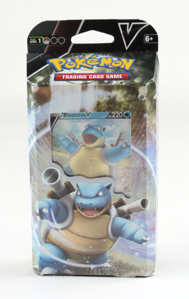 V Battle Blastoise Theme Deck With (60) Cards | Pristine Auction