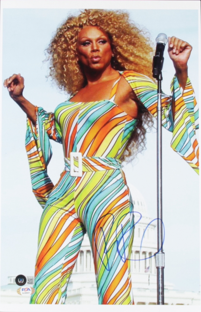 RuPaul Signed 11x17 Photo (Beckett COA) | Pristine Auction