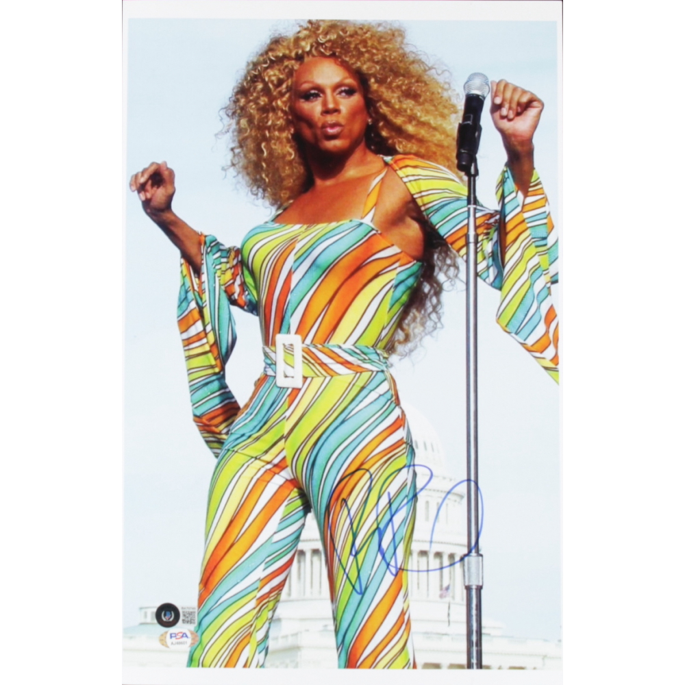 RuPaul Signed 11x17 Photo (Beckett COA) | Pristine Auction